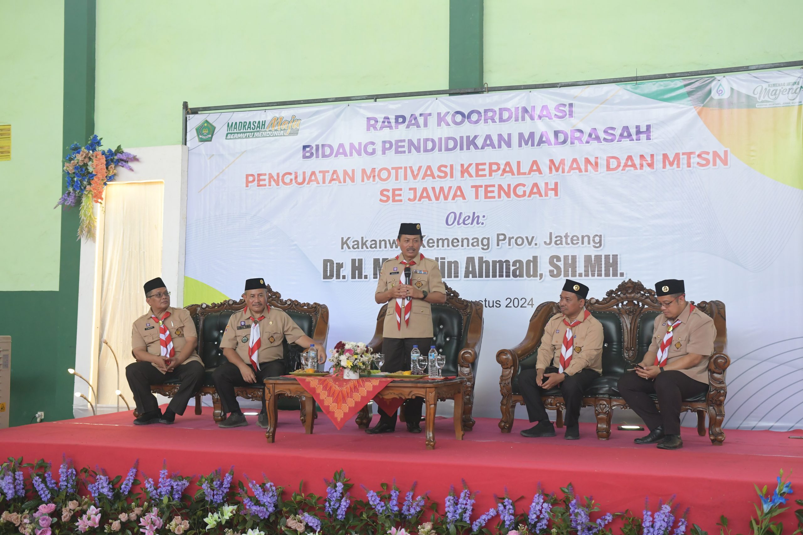 Penguatan Madrasah Maju, Bermutu, Mendunia oleh Kakanwil Kemenag Prov ...